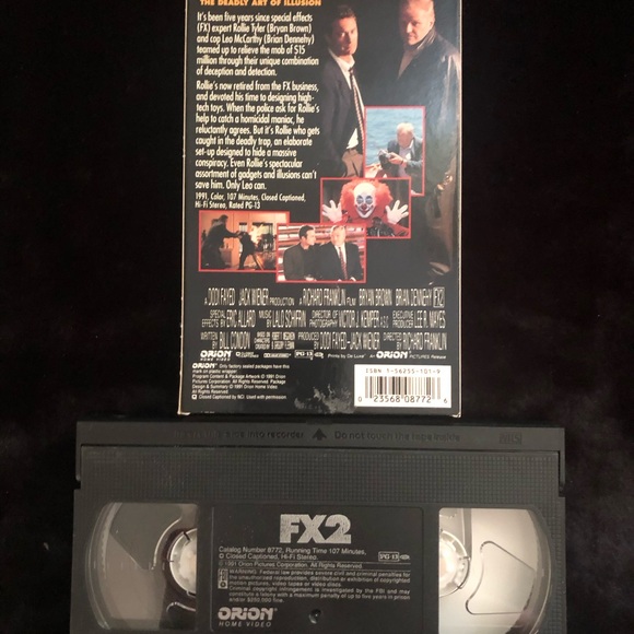 Other | Vintage Vhs Fx Fx2 | Poshmark